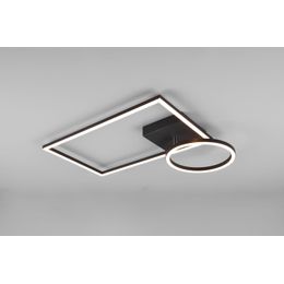 REALITY Verso Deckenleuchte LED Schwarz, 1-flammig