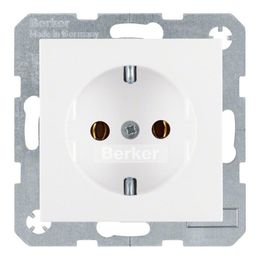 Berker Schuko-Steckdose pws matt 41431909)