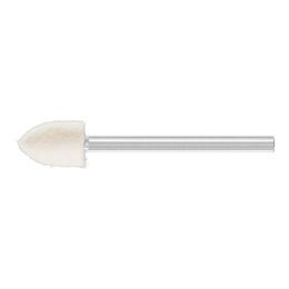Pferd TOOLS mittelharte Filzpolierstifte Spitzkegelform &Oslash; 8x12 mm Schaft-&Oslash; 3 mm (44140812)
