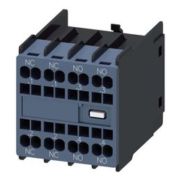 Siemens Indus.Sector Hilfsschalterblock 2S+2&Ouml;,Bgr.S00,S0 3RH2911-2HA22 (3RH29112HA22)