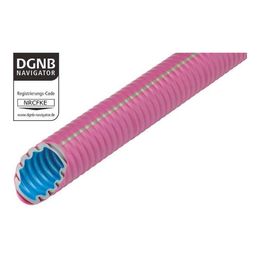 Fr&auml;nkische Fr&auml;nkische Kunststoffwellrohr biegsam magenta FFKuS-EMF105co2ntr25 (25612025)