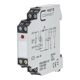 BTR NETCOM Koppelbaustein 2W KRA-M8/21-21 230AC (11061905)