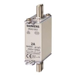 Siemens Indus.Sector NH-Sicherungseinsatz G000 20A 500AC/250DC 3NA3807)