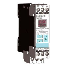 Siemens Indus.Sector Strom&uuml;berwachungsrelais 0,05-10A AC/DC 1W 3UG4622-1AW30 (3UG46221AW30)