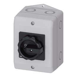 Siemens Indus.Sector Haupt-/Not-Aus-Schalter 1N+1PE 3p. 16A 7,5kW 3LD2064-0TB51 (3LD20640TB51)