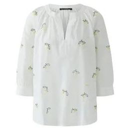 Bluse 3/4-Raglanarm Oui weiss, 46