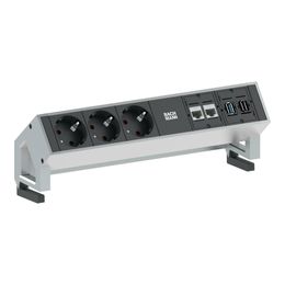 Bachmann Steckdoseneinheit 3xSchutzk.1xUSB 902.302)