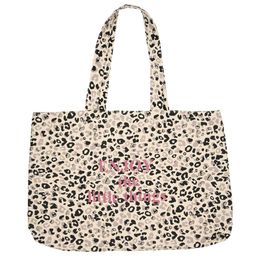Gina Benotti Damen Shopper mit Leo-Muster