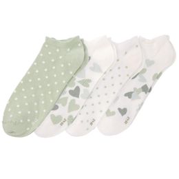 Gina Benotti 4 Paar Damen Sneaker-Socken im Set