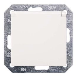 Siemens Indus.Sector Delta i-system titanwei&szlig; Schuko-Steckdose 5UB1915)