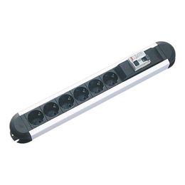 Bachmann Steckdosenleiste 6f. m. FI-Schutzschalter 331.035)