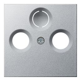 GIRA Zentralplatte Antenne alu System55 086926)