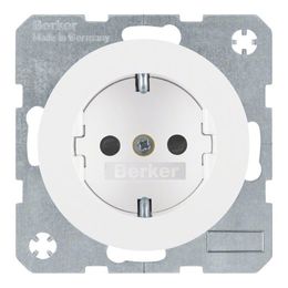 Berker SCHUKO-Steckdose pows/gl 47232089)