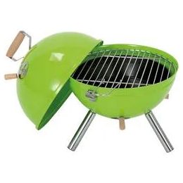 Holzkohlegrill Tepro "Mini-Kugelgrill Crystal", gr&uuml;n (apfelgr&uuml;n), B:32cm H:45cm T:32cm &Oslash;:29,5cm, Grills, &Oslash;xH: 32x45 cm