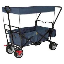 Bollerwagen Pinolino "Paxi dlx Comfort", blau (marine), Bollerwagen, Kinder, Kunststoff, Metall