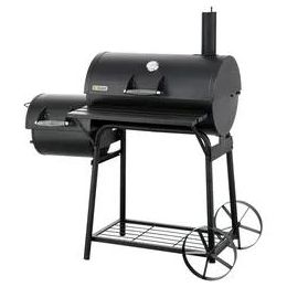 Smoker Tepro "Smoker Biloxi", schwarz, B:126cm H:126cm T:64cm, Grills, BxTxH: 126x63,5x129 cm