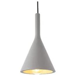 Paco Home Pendelleuchte "CLOUCH", blau (betongrau), 1, &Oslash; 21,5cm, Leuchten, LED, E27, Lampe F&uuml;r Wohnzimmer Esszimmer K&uuml;che, H&ouml;henverstellbar, Pendelleuchte