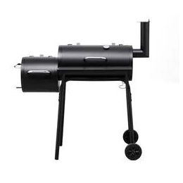 Smoker Tepro "Mini Smoker Wichita", schwarz, B:115cm H:116cm T:64cm, Grills, BxTxH: 115x63,5x116,5 cm