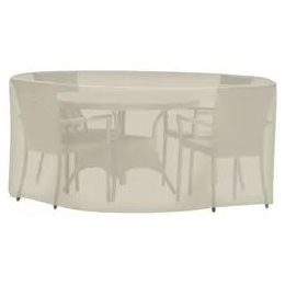 Abdeckhaube Tepro "Universal", beige, B:320cm H:320cm T:95cm, Polyester, H&uuml;llen, f&uuml;r runde Sitzgruppe mit 320 cm Durchmesser
