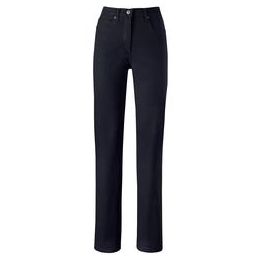 5-Pocket-Jeans Casual Looks, Damen, Gr. 92, Langgr&ouml;&szlig;en, schwarz (schwarz, denim), 78% Baumwolle, 20% Polyester, 2% Elasthan, unifarben, lang, Jeans 5-Pocket-Jeans, Topseller