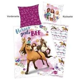 Herding Kinderbettw&auml;sche "Spirit", bunt, B/L: 135cm x 200cm, 1 Stk., 1 Stk., Renforc&eacute;, B/L: 80cm x 80cm, 2 Stk., Renforc&eacute;, Obermaterial: 100% Baumwolle, Bettw&auml;sche, mit tollem Motiv