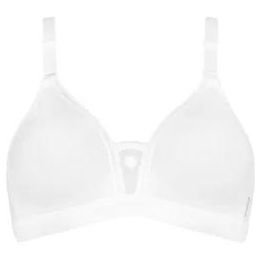 Sport-BH triaction by Triumph "Triaction Trophy N", Damen, Gr. 90, Cup B, wei&szlig;, Single Jersey, Obermaterial: 53% Polyamid, 24% Baumwolle, 22% Elasthan (LYCRA), 1% Viskose, unifarben, BHs Sport-BH, atmungsaktiv und hoher Support