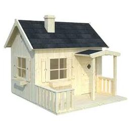 Spielhaus Palmako "Otto 3,6 m2", beige (natur), Spielh&auml;user, KinderB:267cm H:219cm T:272cm, Holzwerkstoff, Spielhaus, mit Terrasse, B:267cm H:219cm T:272cm