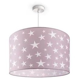 Paco Home Pendelleuchte "Capri 315", wei&szlig;, 1, &Oslash; 45,5cm H: 27cm, Leuchten, Kinderlampe Deckenlampe LED Kinderzimmer Sternenhimmel Motiv E27, Pendelleuchte