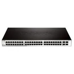 DLink D-Link Web Smart DGS-1210-52 - Switch - 48 Anschl&uuml;sse - managed - an Rack montierbar
