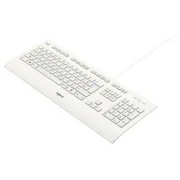 Logitech K280e - Tastatur - USB - Deutsch - wei&szlig;