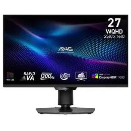 MSI MAG 274QPFDE X30MV - 68,6 cm (27") 2560 x 1440 Pixel Wide Quad HD LCD Schwarz