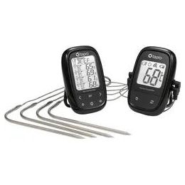 Grillthermometer Tepro, schwarz, B:6,5cm H:10cm T:2,7cm, Kunststoff, Temperaturmessger&auml;te