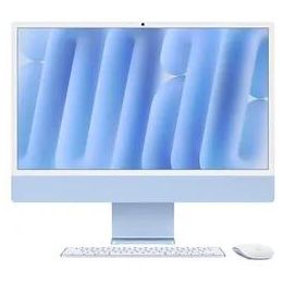 Apple iMac MWUF3D/A Blau - 61cm(24&lsquo;&lsquo;) M4 8-Core Chip, 8-Core GPU, 16GB Ram, 256GB SSD