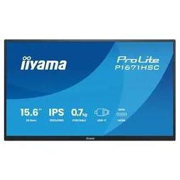 iiyama ProLite P1671HSC-B1 - LED-Monitor - 39.6 cm (15.6")