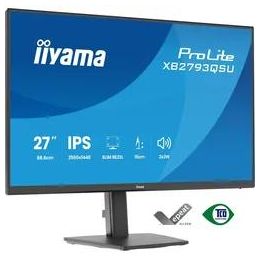 iiyama ProLite XB2793QSU-B1 - 68,6 cm (27") 2560 x 1440 Pixel Quad HD LED Schwarz