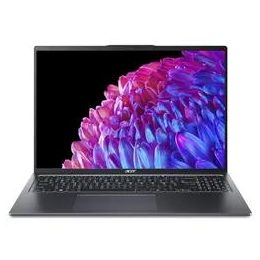 Acer Swift Go 16 OLED SFG16-72-76Q5, Steel Gray, Core Ultra 7 155U, 16GB RAM, 512GB SSD, DE