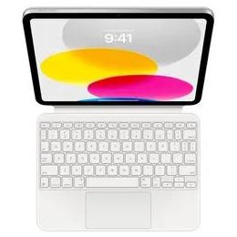 Apple Magic Keyboard Folio - Tastatur und Folioh&uuml;lle - mit Trackpad - Apple Smart connector - QWERTZ - Deutsch - f&uuml;r iPa