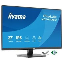iiyama ProLite X2793QSU-B1 - 68,6 cm (27") 2560 x 1440 Pixel Quad HD LED Schwarz