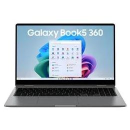 Samsung Galaxy Book5 360, Moonstone Gray, Core Ultra 7 258V, 32GB RAM, 1TB SSD, DE