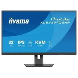iiyama ProLite XUB3297QSNP-B1 Computerbildschirm 81,3 cm (32") 2560 x 1440 Pixel 4K Ultra HD LED Schwarz