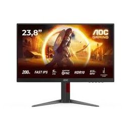 AOC G4 24G4HA - 60,5 cm (23.8") 1920 x 1080 Pixel Full HD LED Schwarz, Rot