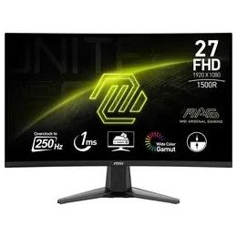 MSI MAG 27C6X - LED-Monitor - Gaming - gebogen - 68.6 cm (27")