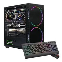 Hyrican GAMEMAX Gaming-PC Black Hole 7815 &ndash; AMD Ryzen 5 7500F, 16 GB RAM, 1 TB SSD, GeForce RTX 5070, Windows 11 Home