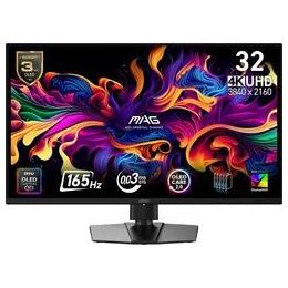 MSI MAG 322UP QD-OLED E16 - 80 cm (31.5") 3840 x 2160 Pixel 4K Ultra HD Schwarz