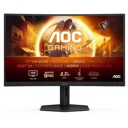 AOC Gaming C27G4ZXU - LED-Monitor - Gaming - gebogen - 68.5 cm (27")