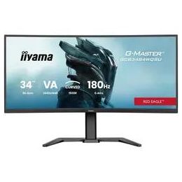 iiyama G-MASTER Red Eagle GCB3484WQSU-B1 - LED-Monitor - Gaming - gebogen - 86.4 cm (34")