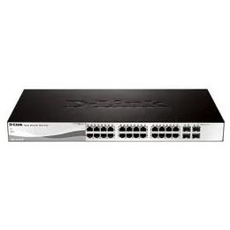 DLink D-Link Web Smart DGS-1210-28 - Switch - 28 Anschl&uuml;sse - managed - an Rack montierbar
