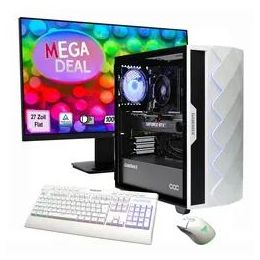 Hyrican GAMEMAX Gaming-PC Diamond WT &ndash; Set mit MSI PRO MP273A (27"), AMD Ryzen 7 5700X, 16 GB RAM, 1 TB SSD, RTX 5060, W