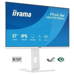 iiyama ProLite XB2797QSU-W1 - 68,6 cm (27") 2560 x 1440 Pixel Quad HD LED Wei&szlig;