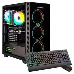 Hyrican GAMEMAX Gaming-PC Draco XD 7968 &ndash; AMD Ryzen 5 5500, 16 GB RAM, 480 GB SSD, GeForce RTX 5050, Windows 11 Home